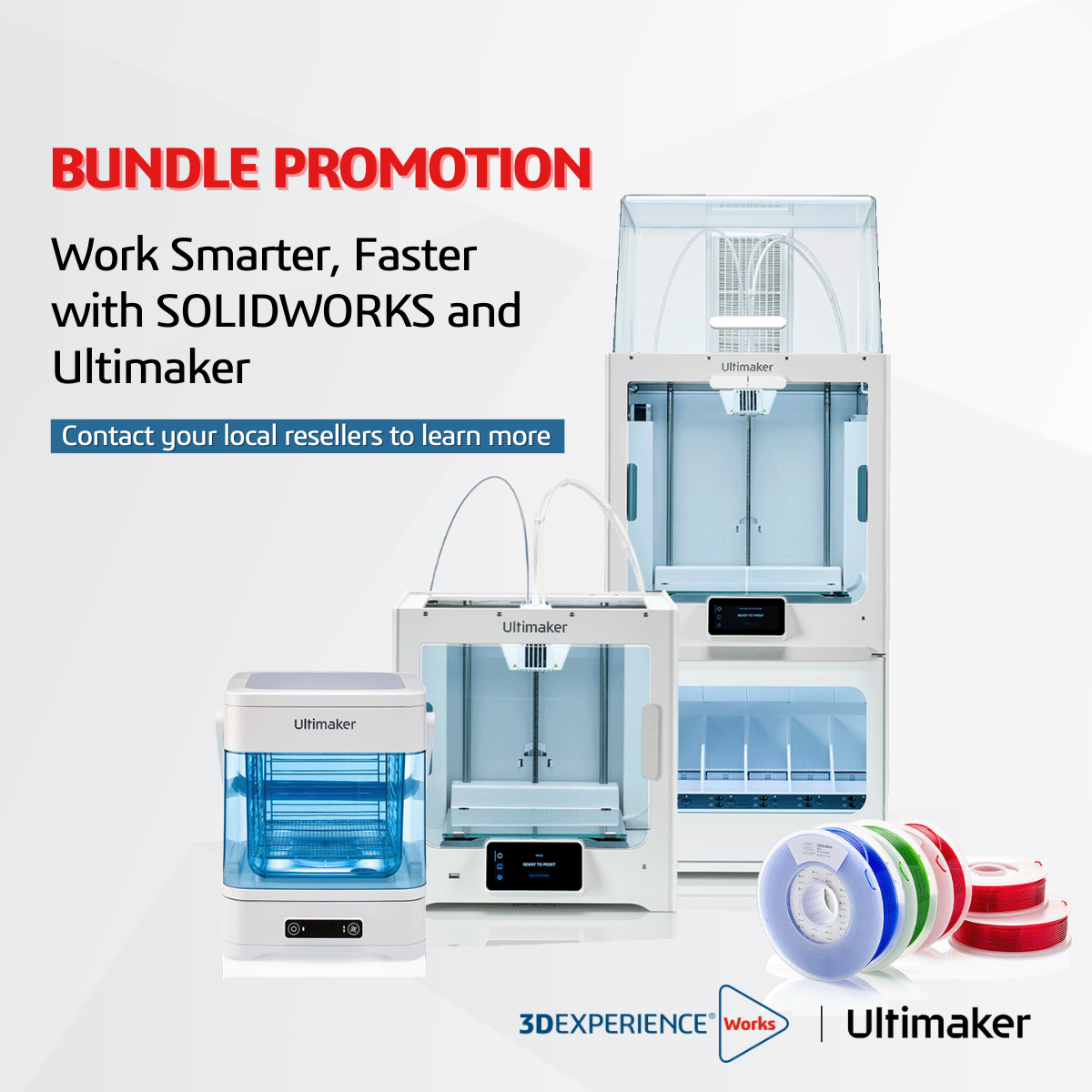 Buddle Promo ซื้อเครื่องพิมพ์ 3 มิติ Ultimaker คู่กับ Solidworks CAD - 3D printing | Ultimaker ...