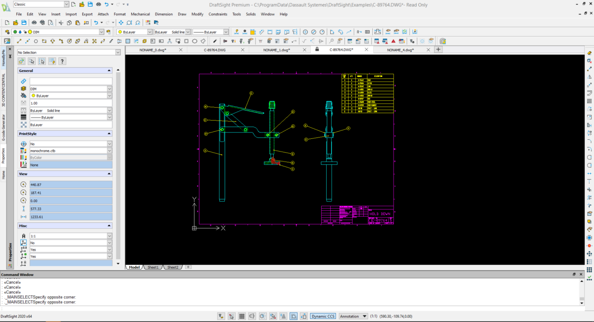 Introduction Ep 2 องค์ประกอบและหน้าตาของ Draftsight Draftsight