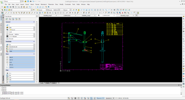 Introduction EP.2 องค์ประกอบและหน้าตาของ DraftSight - Draftsight