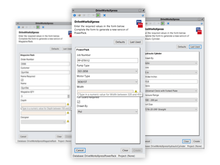 DriveWorksXpress - DriveWorks SOLIDWORKS Design Automation