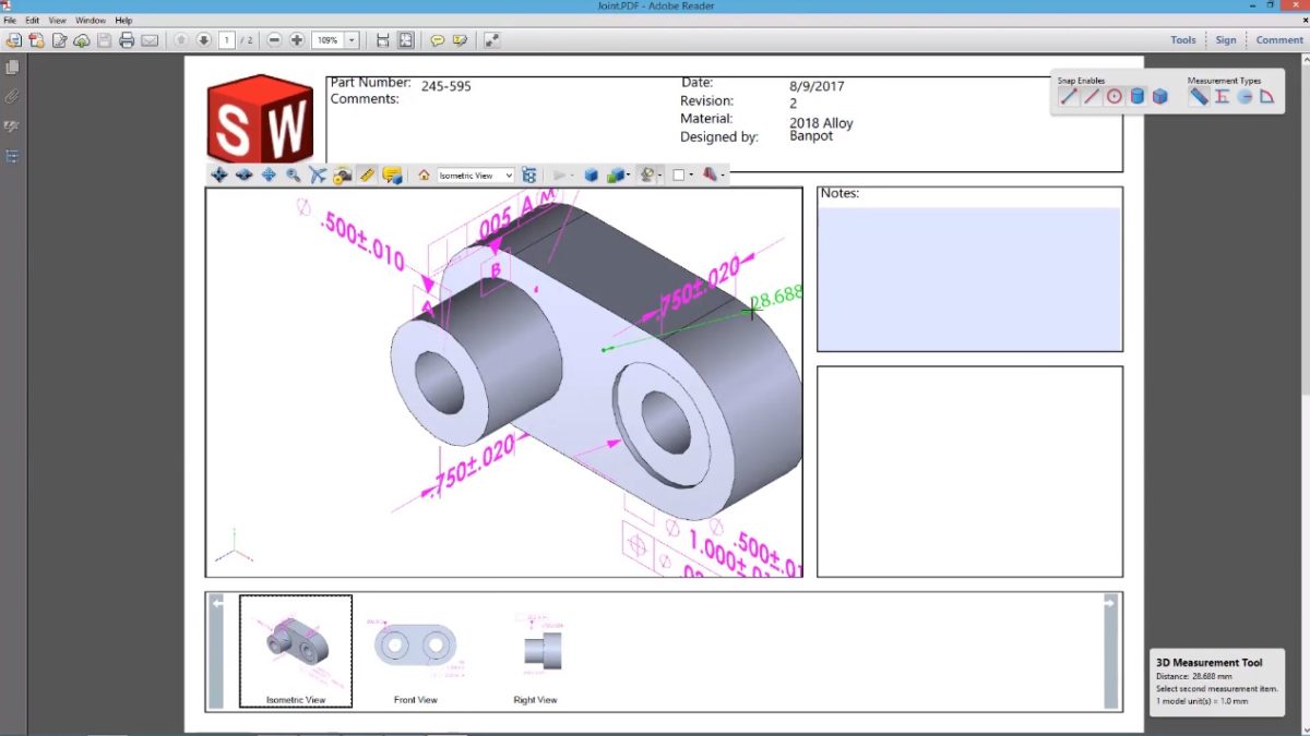 SOLIDWORKS MBD - SOLIDWORKS
