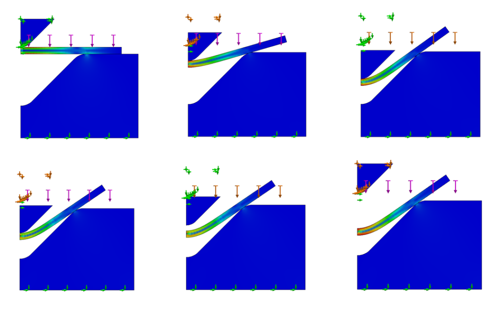 V-Bending กับการคำนวนแบบ Nonlinear Analysis ใน SOLIDWORKS Simulation ...