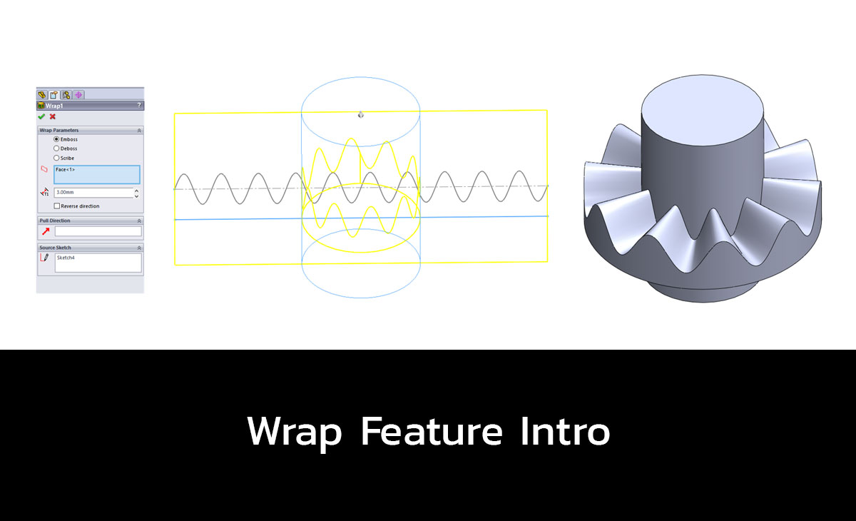 Wrap Feature Intro - SOLIDWORKS