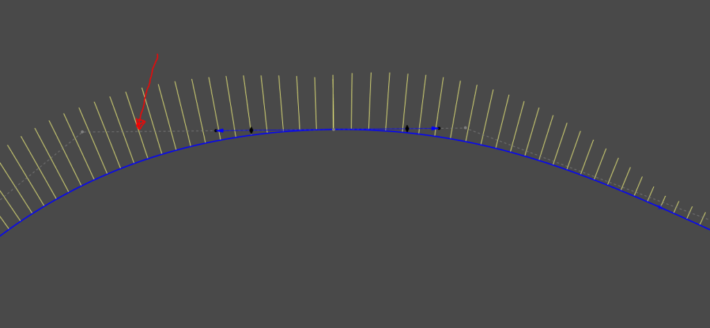Curvature Comb และ Control Polygon - SOLIDWORKS