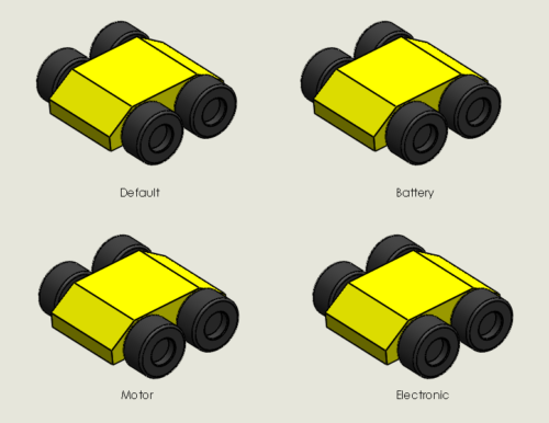 Display State ใช้งานอย่างไร - SOLIDWORKS