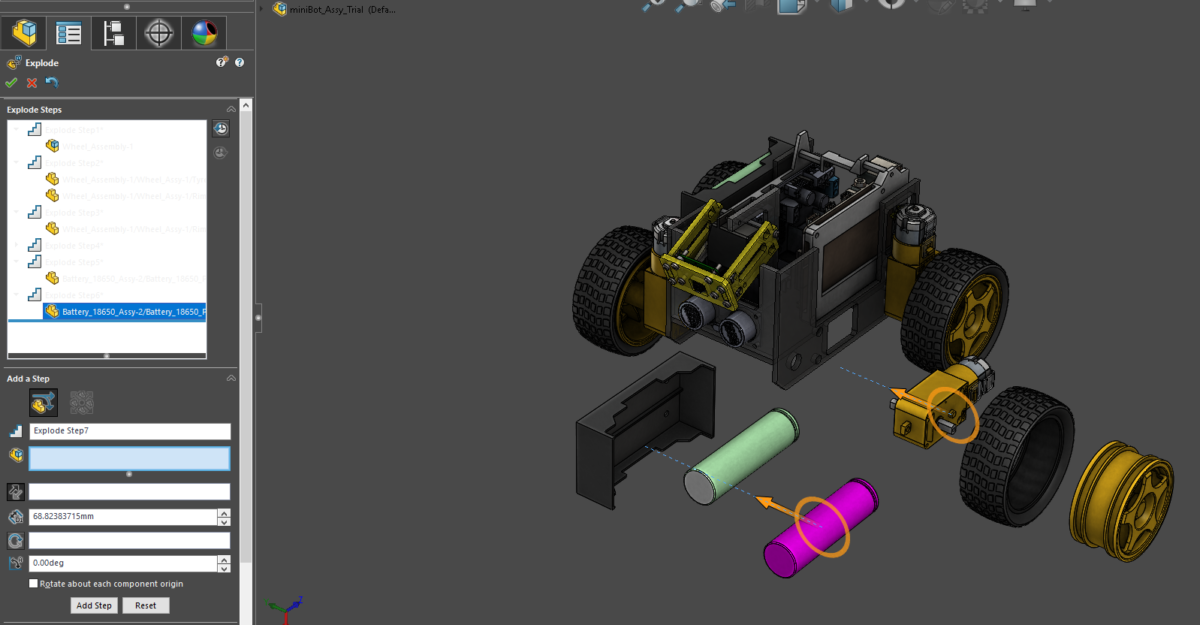 Exploded View กับ SOLIDWORKS - SOLIDWORKS