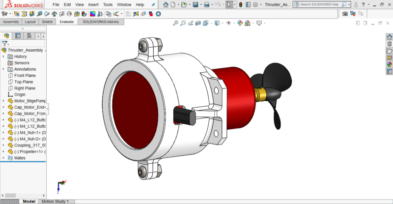 พื้นฐานการทำ SOLIDWORKS Animation จาก Explode View - SOLIDWORKS
