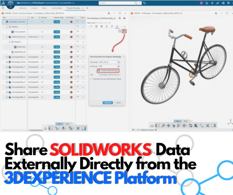 แชร์ข้อมูล SOLIDWORKS ได้โดยตรงจาก 3DEXPERIENCE Platform - Metrosystems-DES