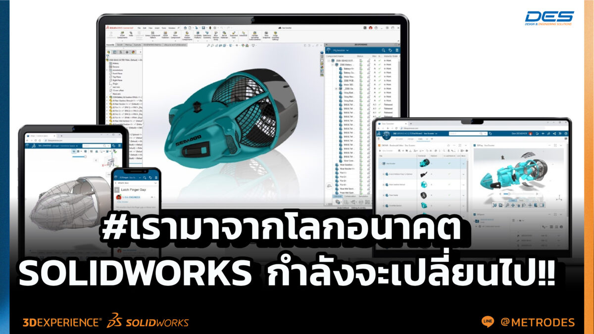 ซื้อ SOLIDWORKS แถมฟรี SOLIDWORKS Simulation Standard - Metrosystems-DES
