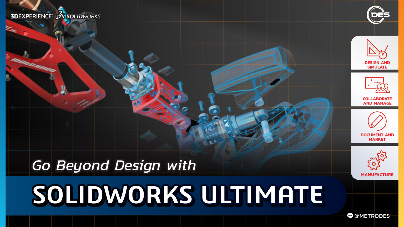Go Beyond Design with SOLIDWORKS Ultimate - Metrosystems-DES
